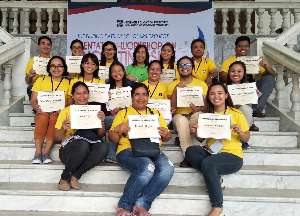 Patriotism and public service reinforced during the 2-day DOST Scholars ...